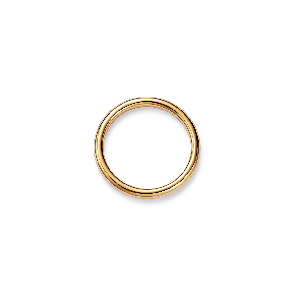 Luna Round Stacking Ring | Gold Stacking Rings by FUTURA